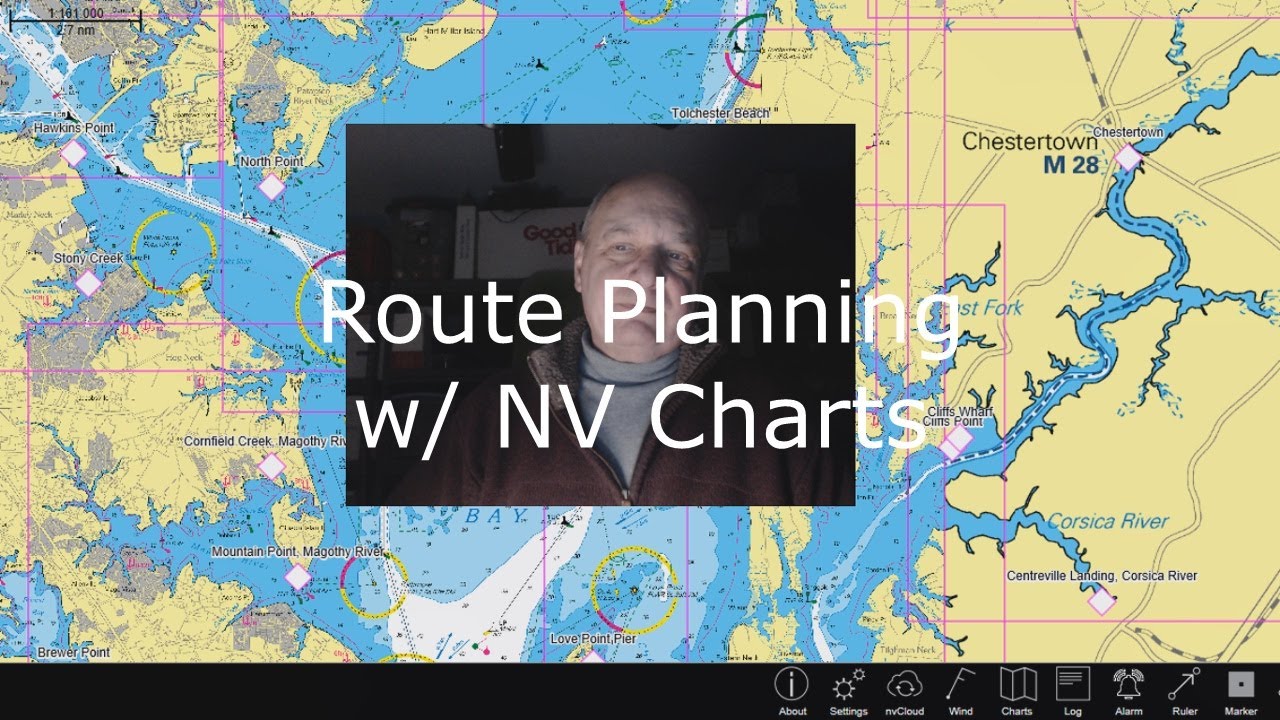 Route Planning on NV Charts