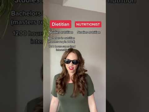 Nutritionist vs. Dietitian