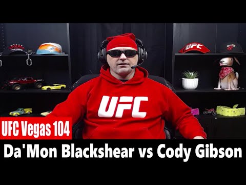UFC Vegas 104: Da'Mon Blackshear vs Cody Gibson PREDICTION