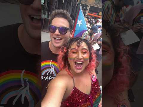 Marching in the 2024 NYC Pride Parade with SAG-AFTRA