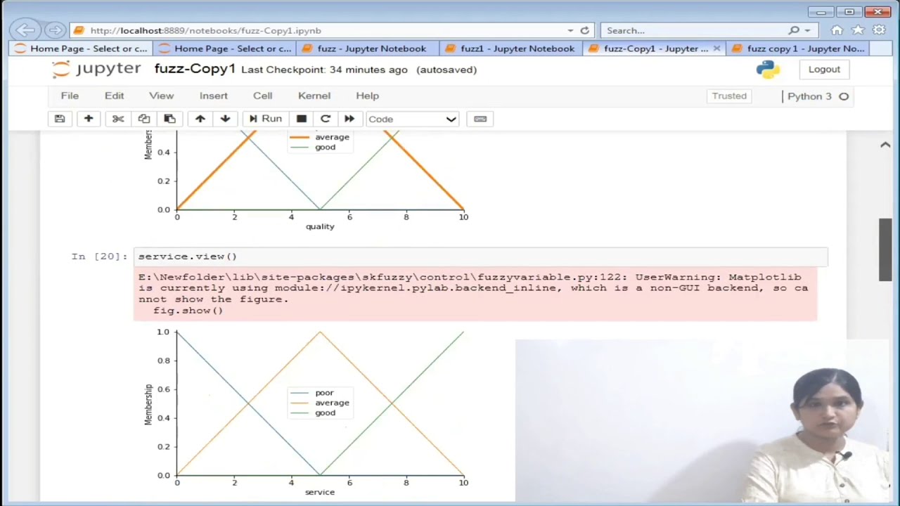 FUZZY FUZZIFICATION DEFUZZIFICATION CODING IN PYTHON IN JUST 9 MINUTE #python SOFT COMPUTING