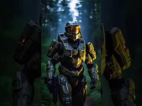 Uncover why you SHOULDN'T give in to Temptation! AI Voice Master Chief Midjourney Art