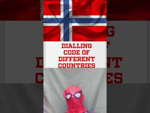 Dialling code of different countries pt 1. #shortsvideo #countries