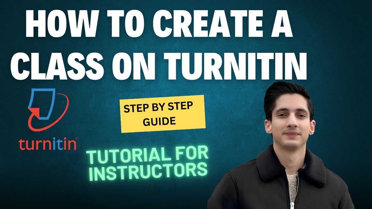 How to Create a New Class on Turnitin | Step-by-Step Instructor Tutorial | 2025