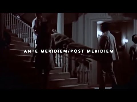 $UICIDEBOY$ - ANTE MERIDIEM/POST MERIDIEM (LYRIC VIDEO)