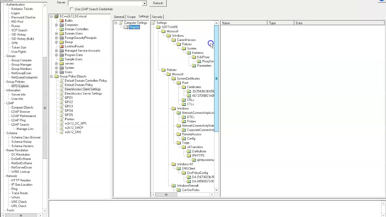 NetTools - GPO Explorer