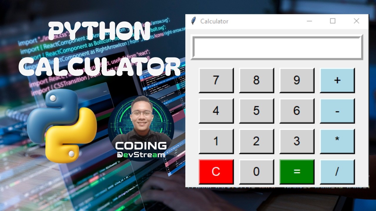 1. Project Based Learning Python -  Make Calculator With Tkinter
