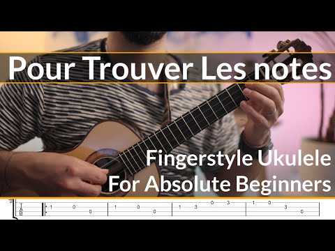 Pour Trouver Les Notes - Fernando Sor | Ukulele Prep-Grade | Absolute Beginner Fingerstyle Song