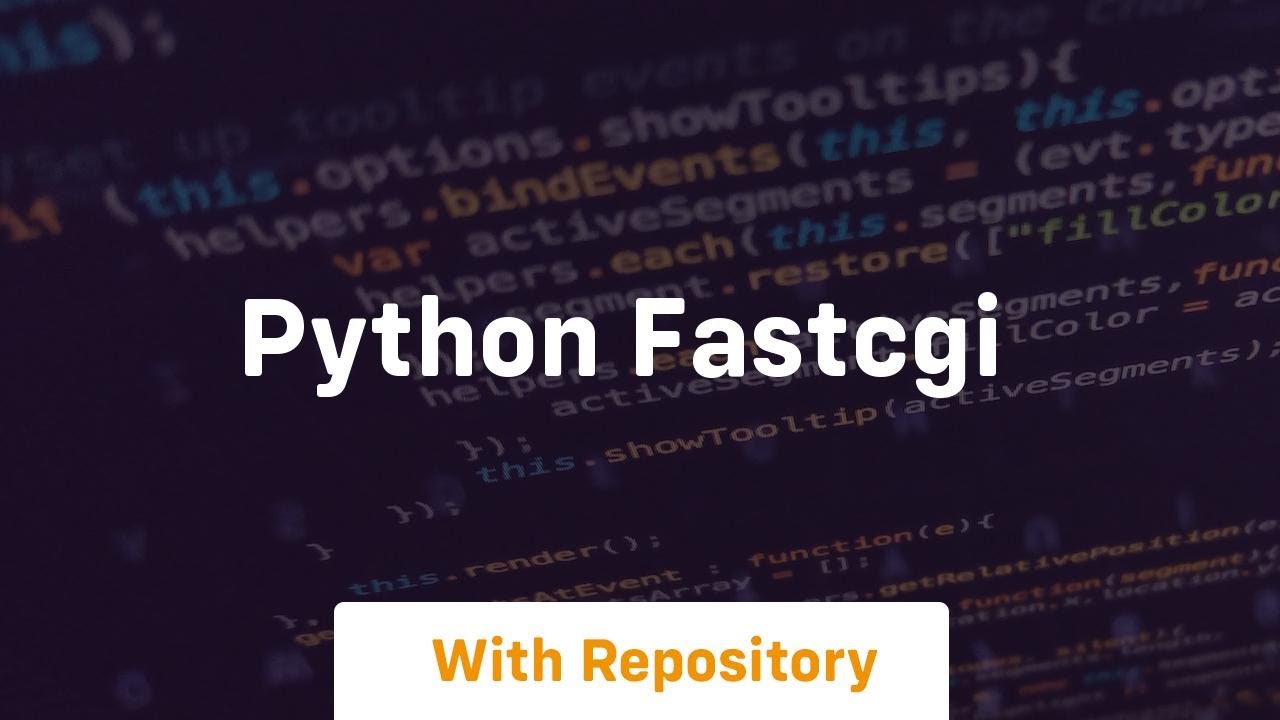python fastcgi