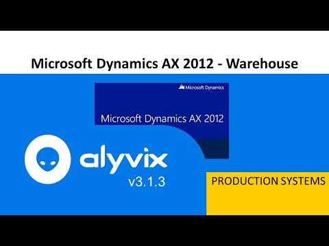 Microsoft Dynamics AX 2012 R3 Monitoring | Warehouse Management | Alyvix v3.1.3 | 5m42s