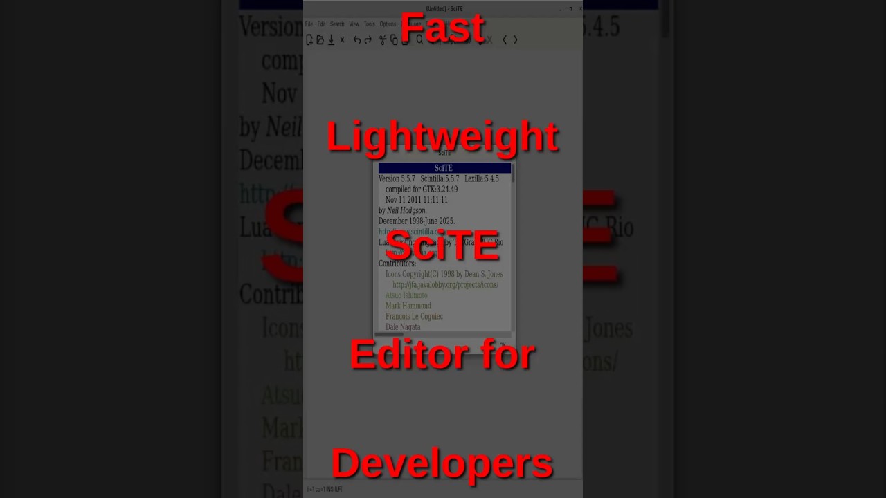 Why SciTE is the Best Lightweight Text Editor for Developers!