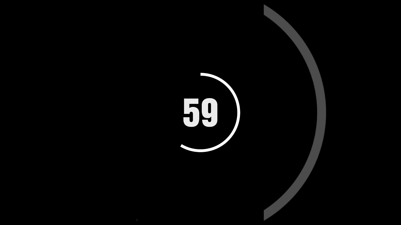 Counting 1 to 100 in Seconds | After Effects Animation | Nomad Vikas