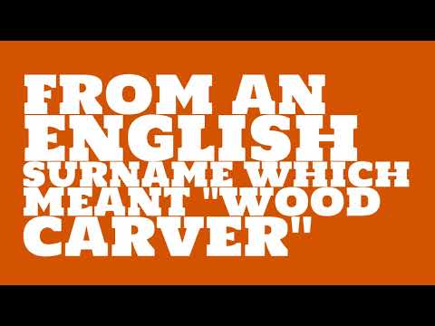 What is the origin of the name Carver?