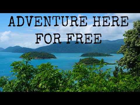 See the Whitsundays + stay near Airlie Beach for Free @ecobargecleanseasinc7426 #travel All in #4k