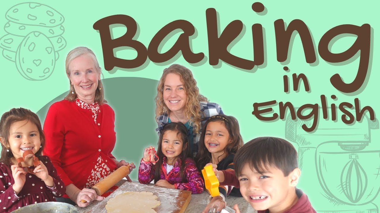 Baking in English | How to Bake Cookies | English Baking Vocabulary