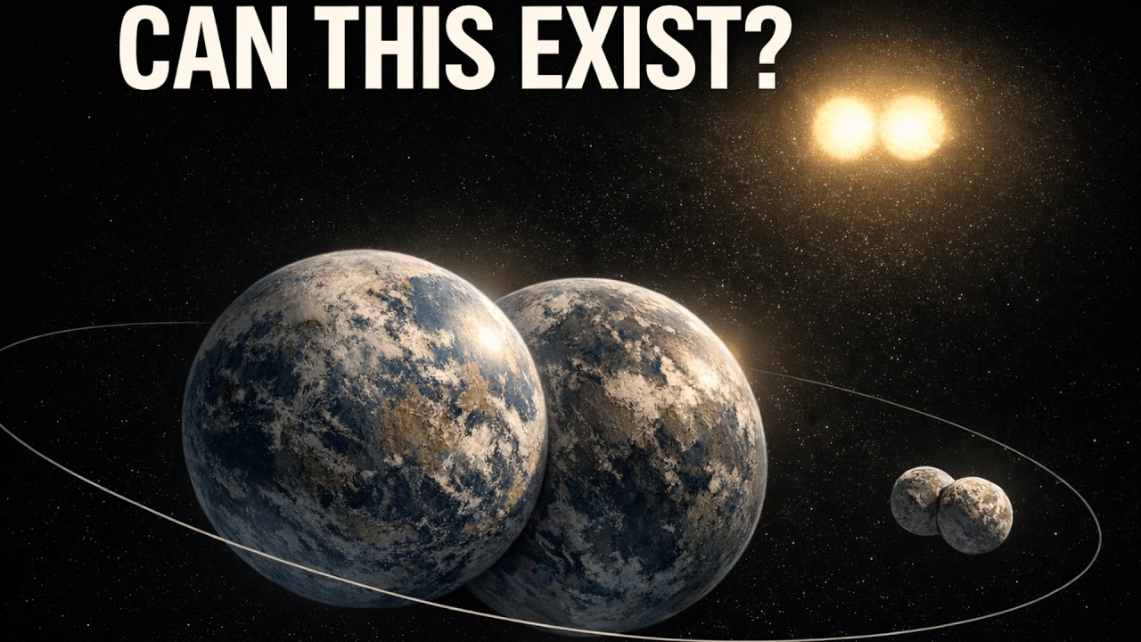 Can A Binary Moon Orbit A Binary Planet Orbiting A Binary Star?