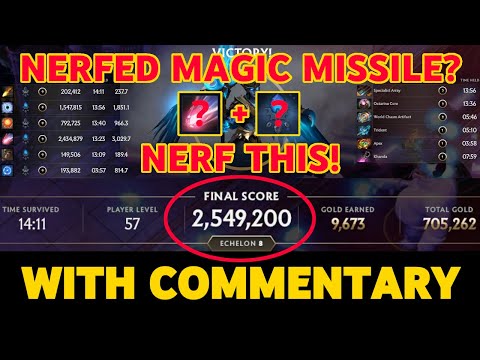 Nest of Thorns 2.549M commentary | Echelon 8 Archive Patch | CrownFall High Score Record | DOTA 2