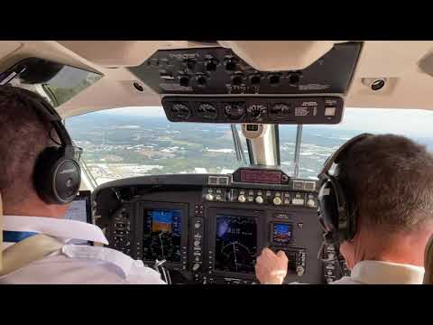 Join us for the visual approach to runway 4.