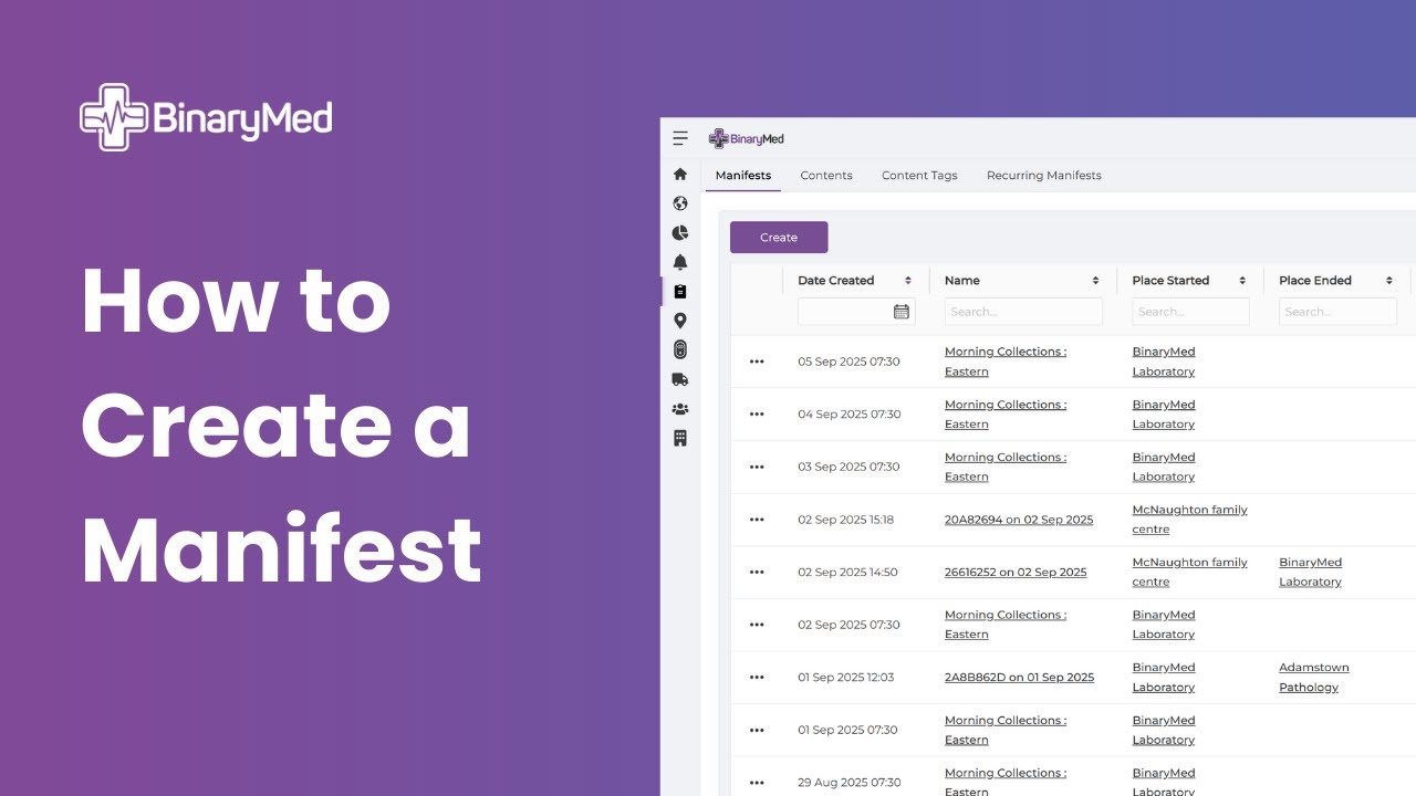 How to Create a Manifest in Binary Cloud | Step-by-Step Demo