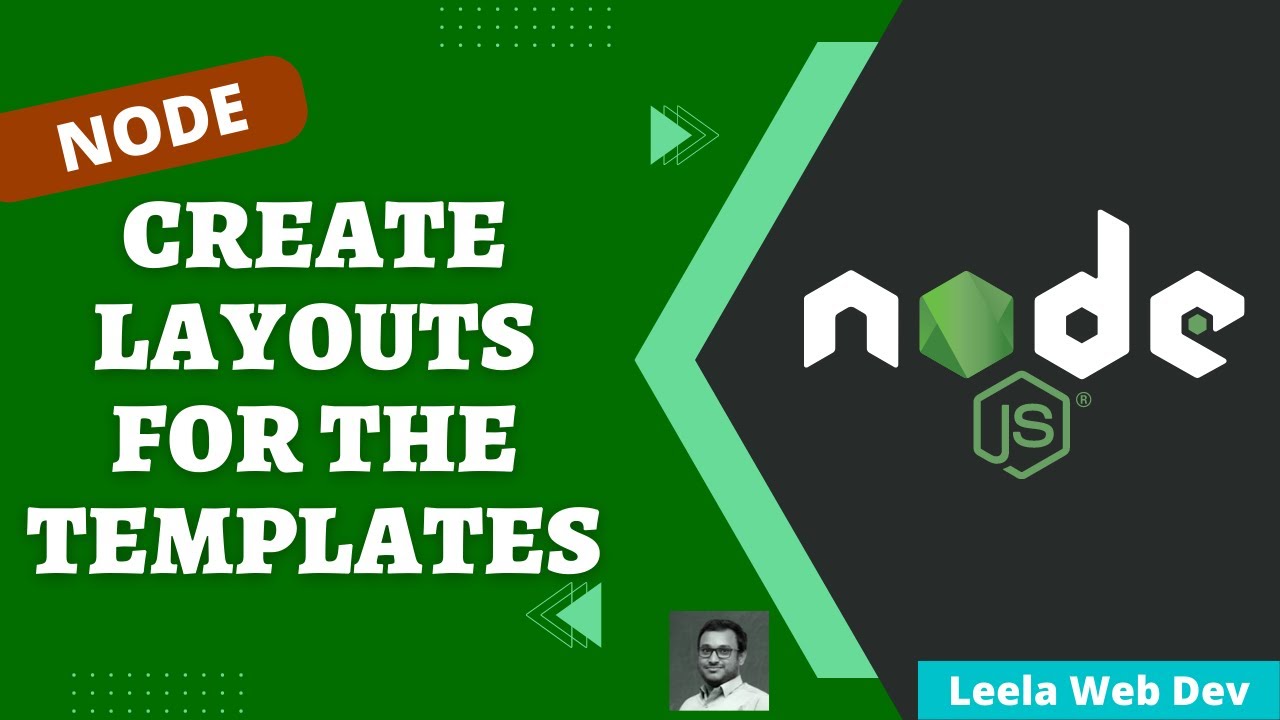 19. Create Layout in the EJS Templates for the Express Node Project - NodeJS