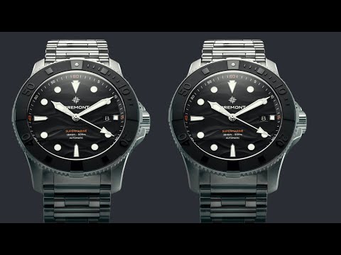 Bremont Supermarine 500m Dive Watch | New Stainless Steel Model with Wave Dial