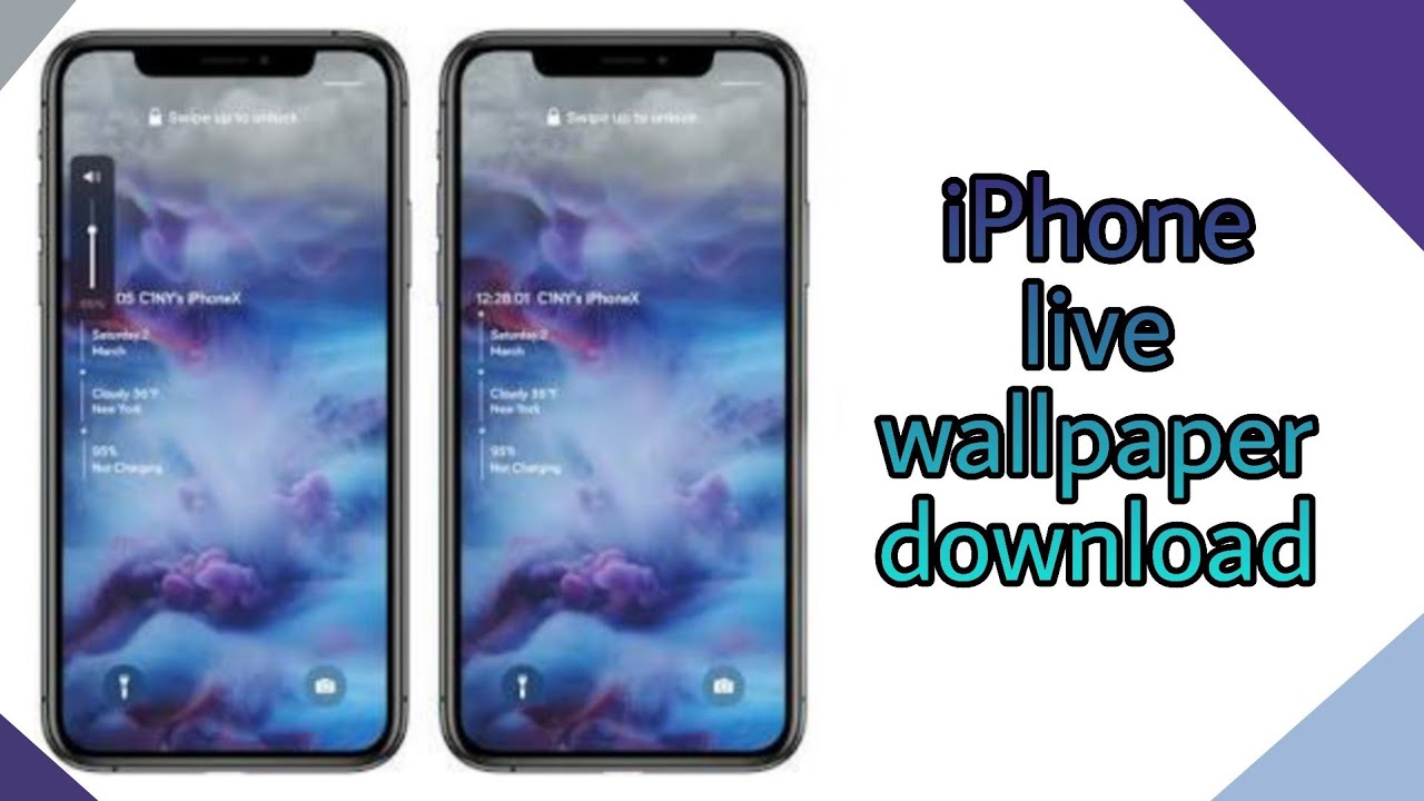 iPhone 6 live wallpaper ink purple with download link