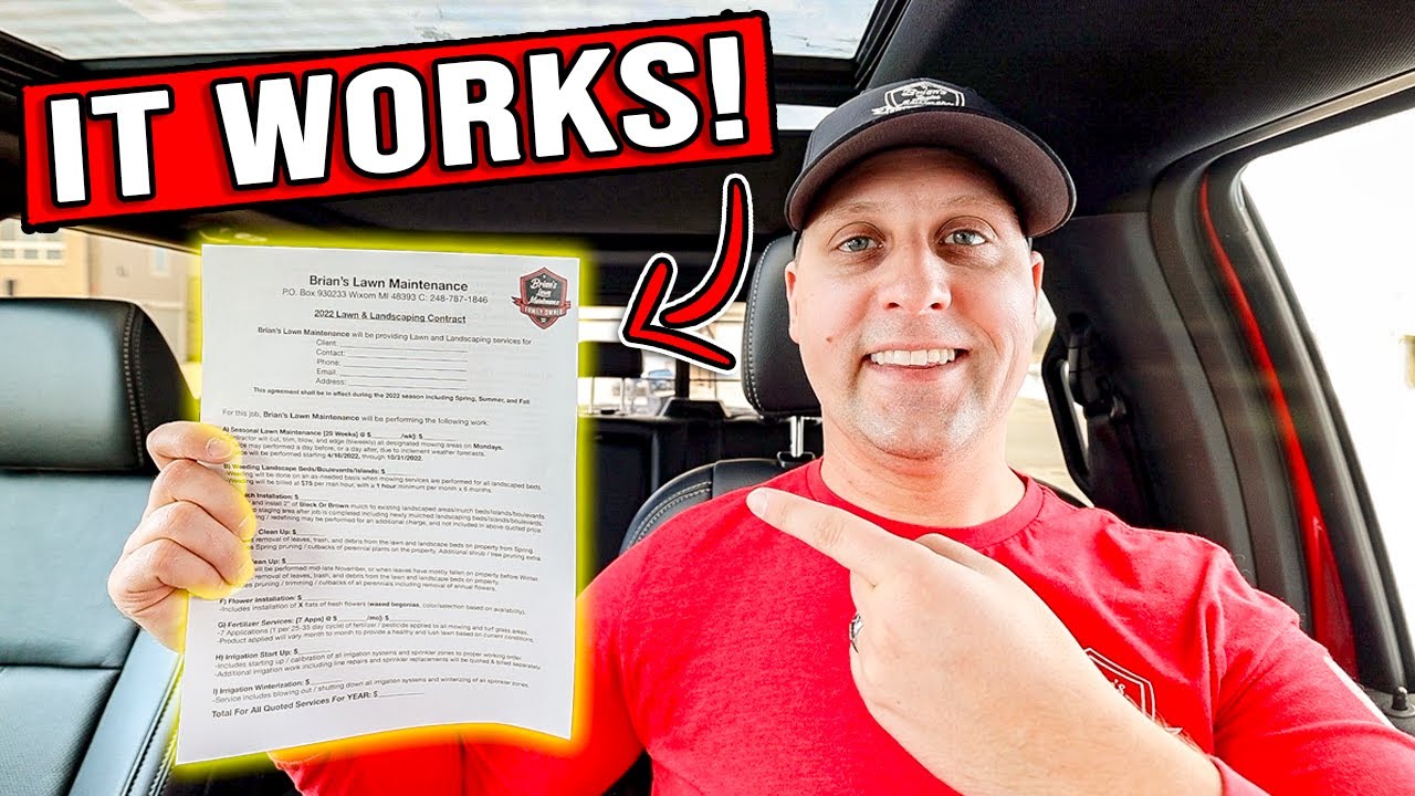 How To Get New Commercial Lawn Care Customers! [3 SIMPLE Steps]