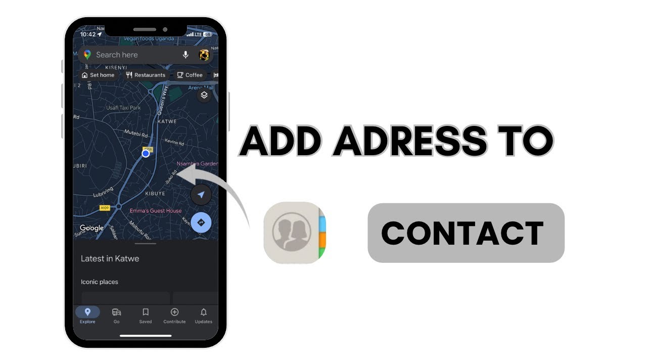 How To Add Home Adress On Contact