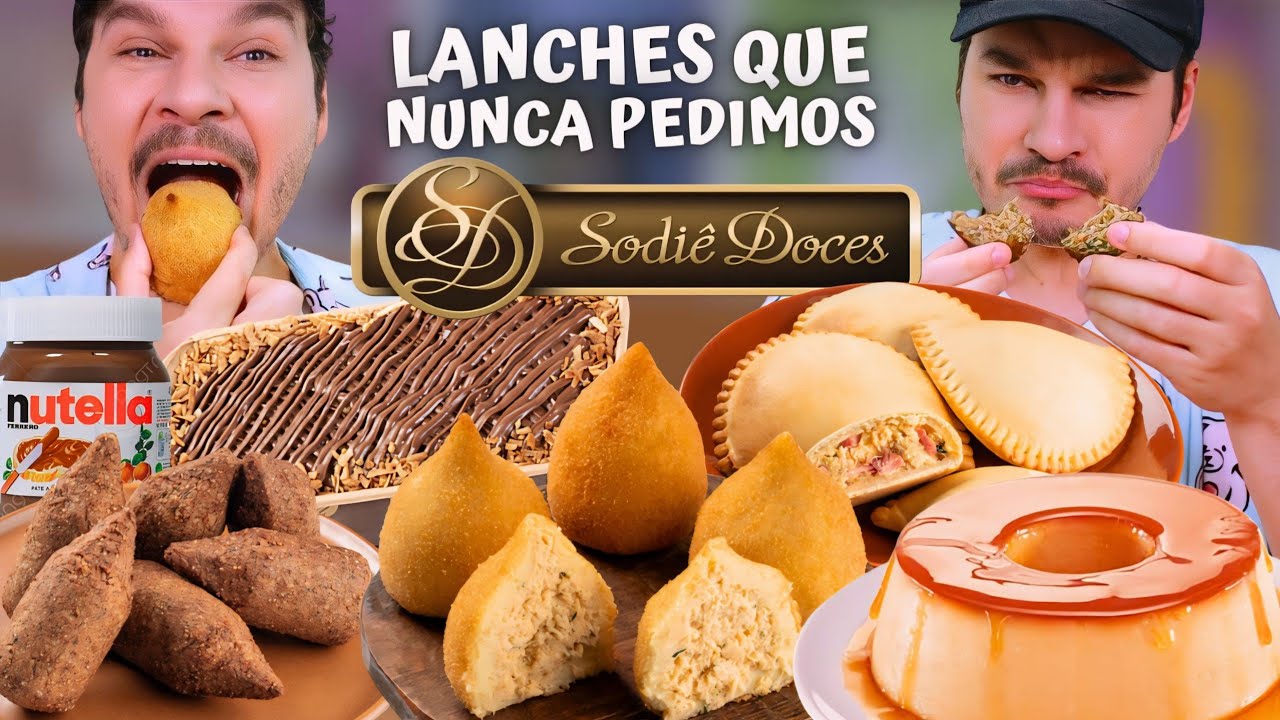 AVALIANDO SODIÊ - LANCHES QUE NUNCA PEDIMOS / Vale a pena?