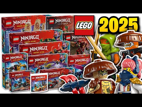LEGO Ninjago Summer 2025 Sets OFFICIALLY Revealed