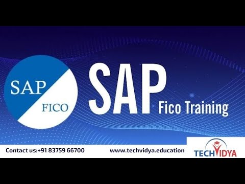 Free SAP Fico Training | Live Fico Classes | TechVidya