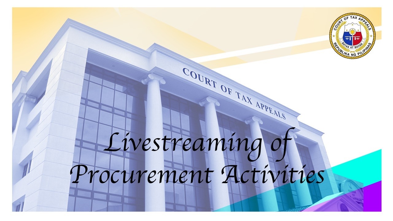 Opening of Bids: Procurement of Various ICT Equipment (April 08, 2026)
