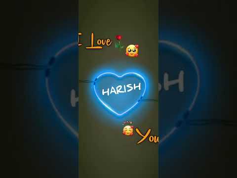 harish name video