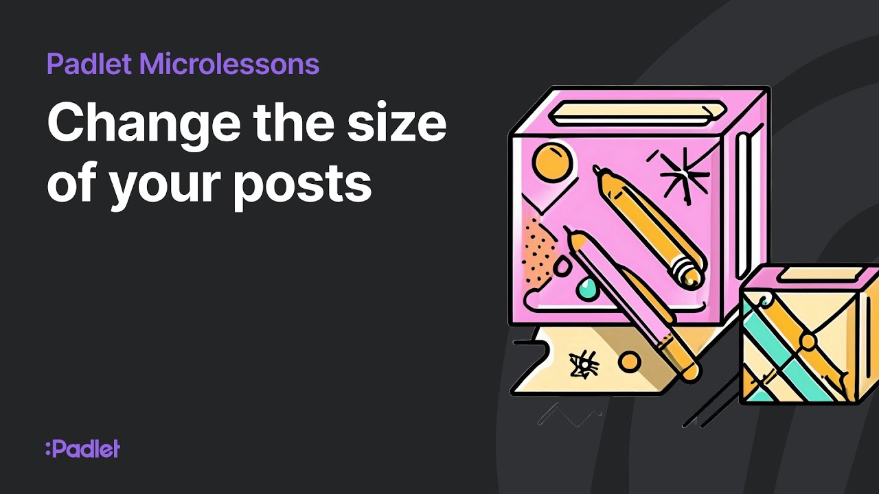 Change the size of your posts