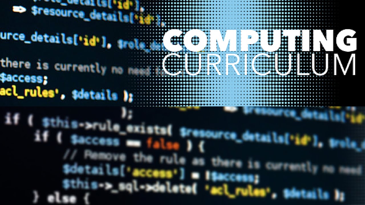 Webinar: Computing Curriculum - 22.10.15
