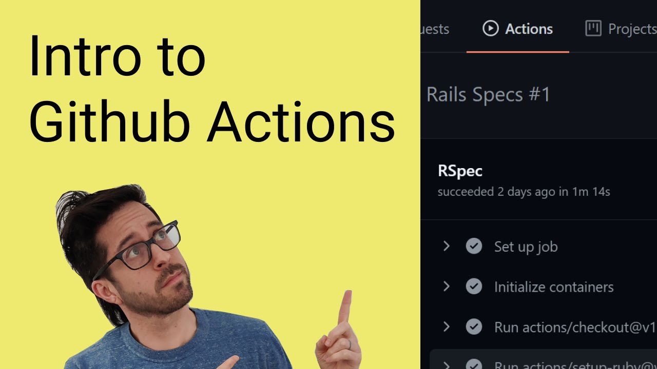 How to use Github Actions to Run RSpec and Test automatically
