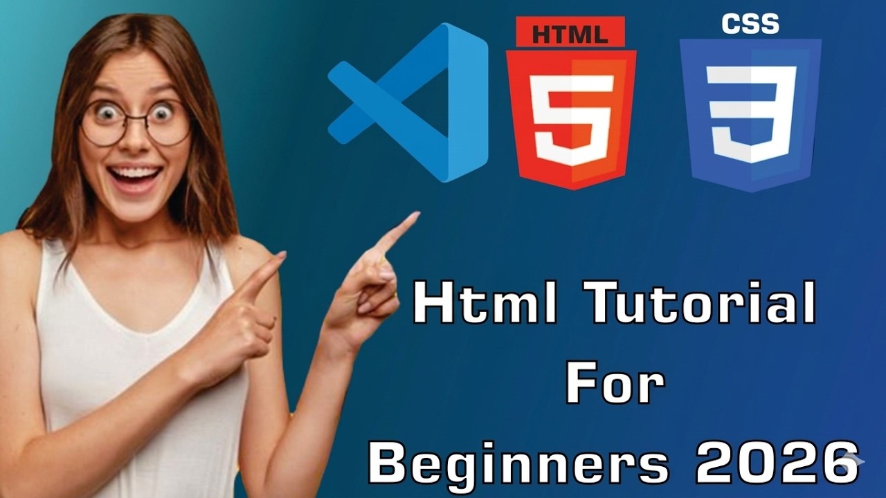 html tutoriallearn htmlhtml full coursehtml for beginnershtml tutorial 2026web development tutorial