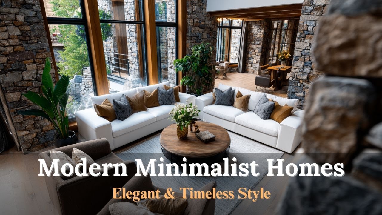 Modern Minimalist Home Design Ideas Sleek Interiors for Clean, Stylish & Chic Living Spaces