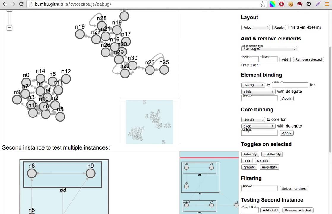 Cytoscape Navigator Preview