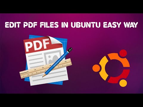How to edit PDF files for free in any Linux