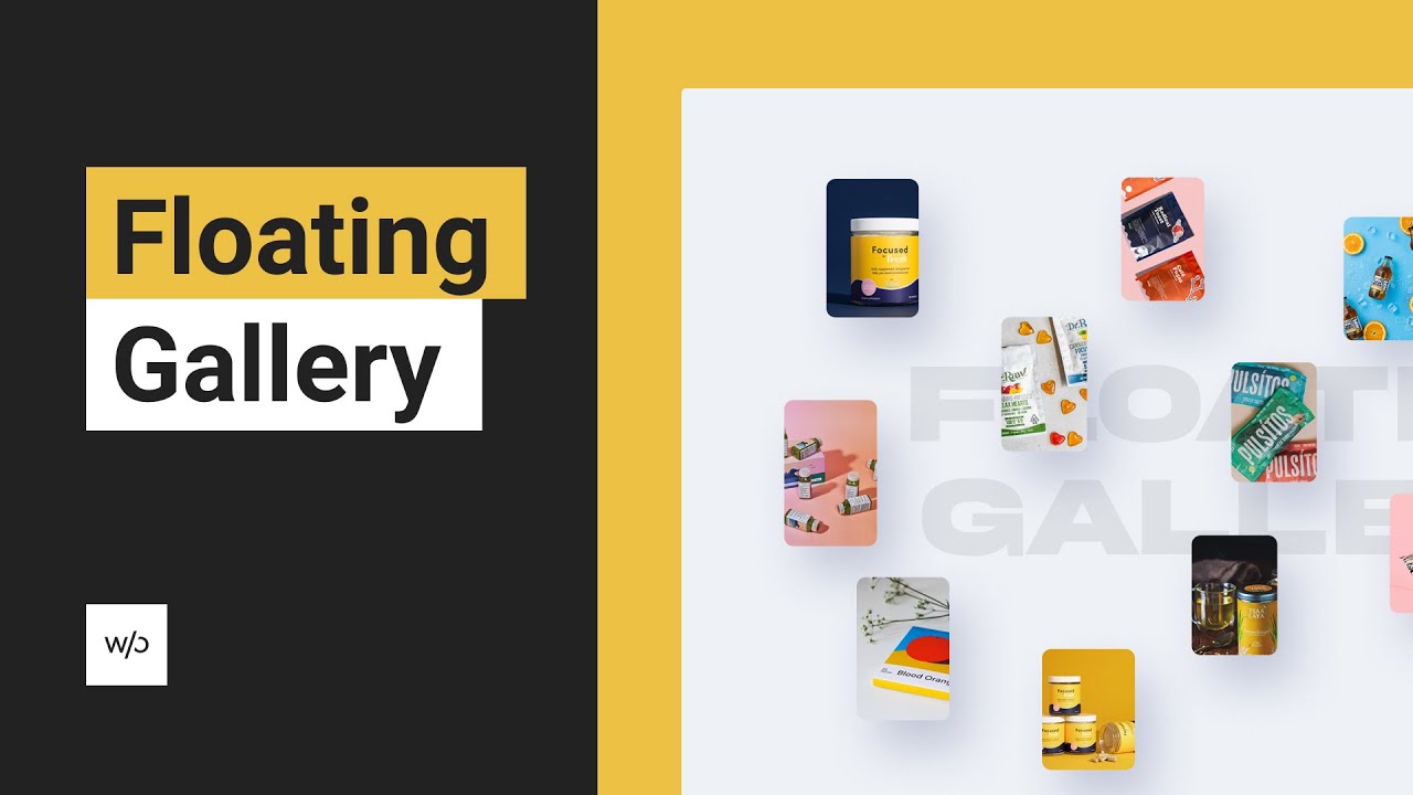 Floating Gallery Widget | Tutorial by Without Code