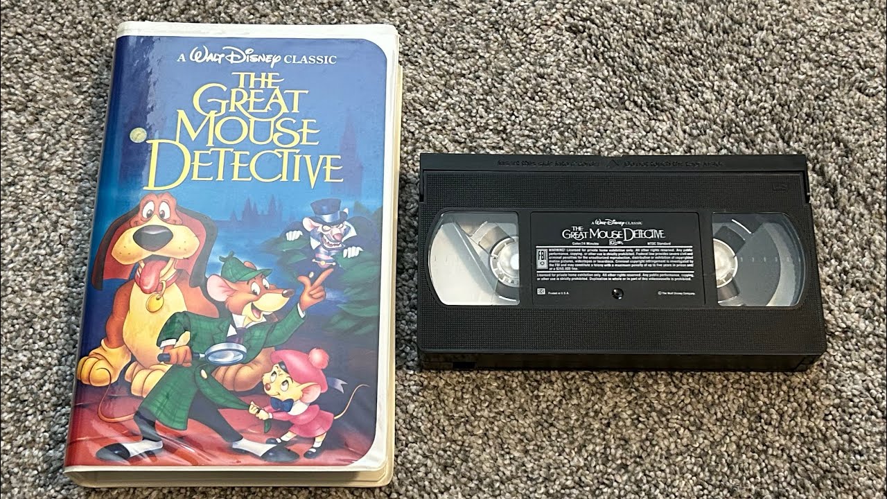 The Great Mouse Detective 1992 VHS Overview: 2025 Edition