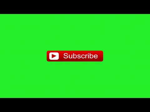 Green screen and subscribe button. Non copyright video