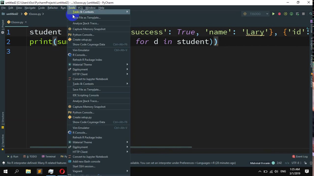 How to Count the values associated with key in a dictionary in Python