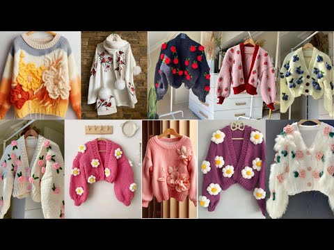 Stylish Cardigan Designs for Girls II Ladies Hand Knitted Cardigan/Sweater Design Idea ||