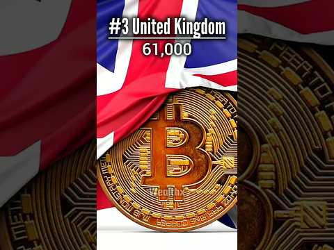 Top 5 Bitcoin Holding Countries!