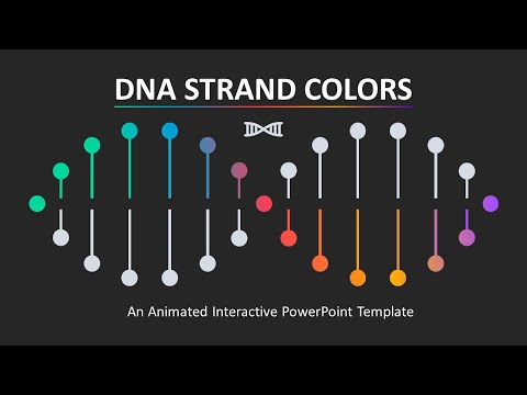 Interactive DNA PowerPoint Template | Easy-to-Use Science Slides