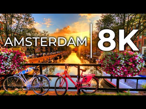 Amsterdam, Netherlands π³π± - Amsterdam in 8K ULTRA HD City Tour 8K HDR