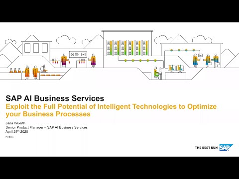 SAP Community Call: How SAP AI Business Services can Optimize your Business Processes
