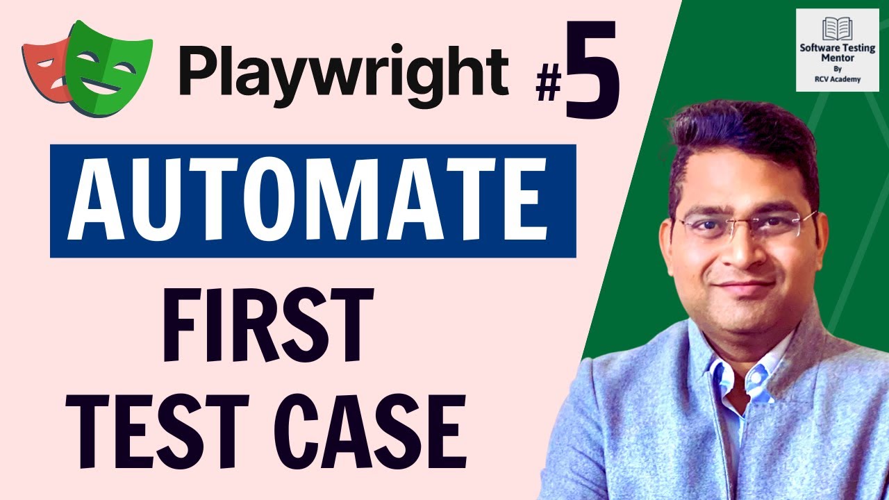 Playwright Tutorial #5 - Automate First Test Case in Playwright